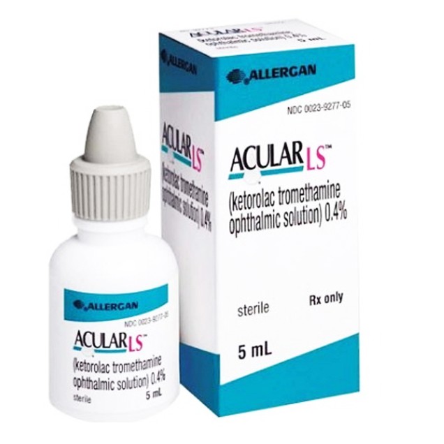 Thuốc nhỏ mắt Acular Allergan điều trị tạm thời viêm kết mạc (5ml)
